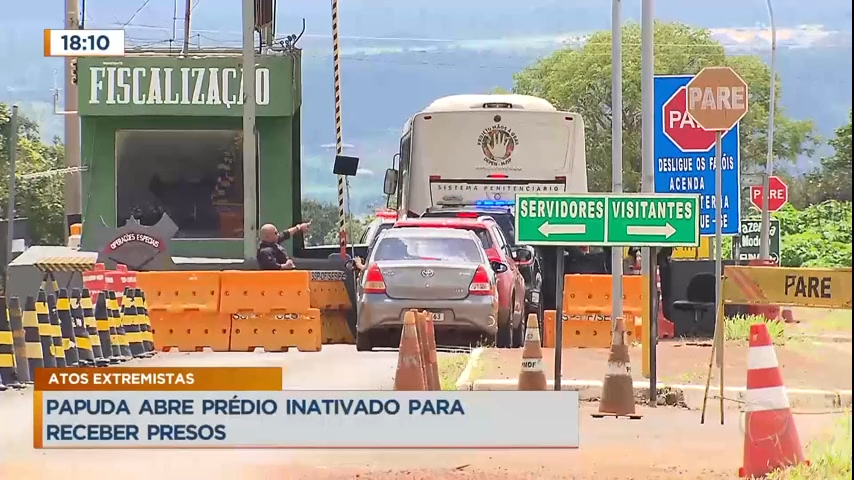 Papuda abre prédio inativo para receber presos após atos extremistas no ...