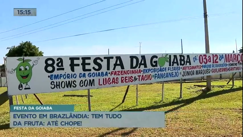 Festa da Goiaba é realizada em Brazlândia com entrada franca - Brasília ...