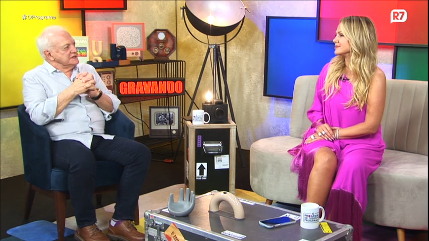 Flávio Ricco relembra a primeira entrevista que fez com Eliana ...