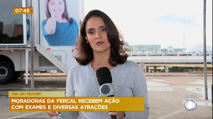 Dia da Mulher: moradoras da Fercal (DF) recebem ação com exames e ...