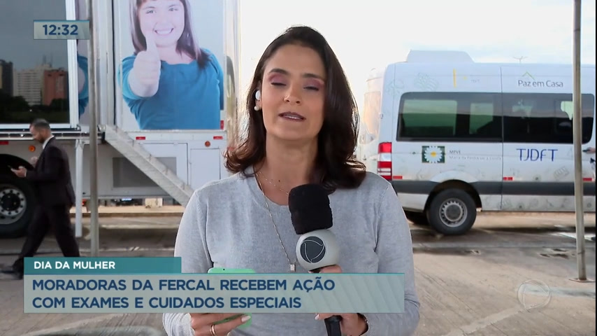 Moradoras da Fercal (DF) recebem ação com exames e diversas atrações ...