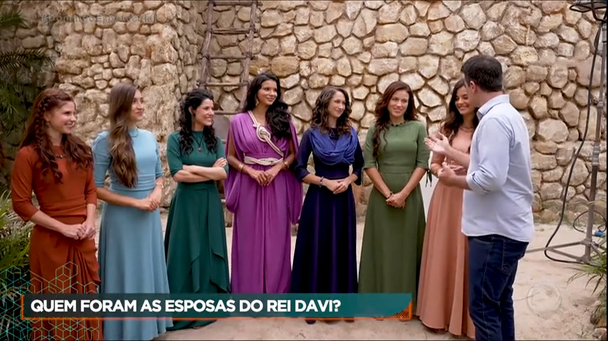 Esposas de Davi serão destaque na nova temporada da série Reis ...