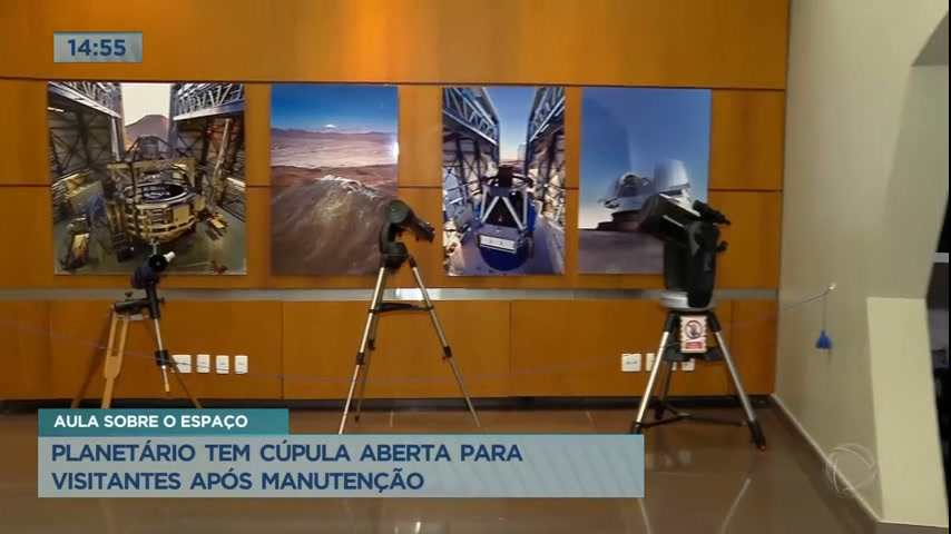 Planetário tem cúpula aberta para visitantes após manutenção - Brasília ...