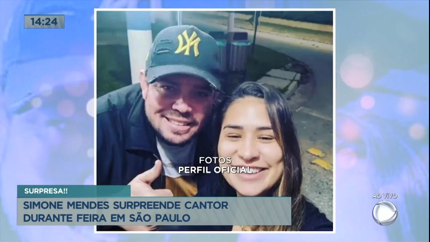 Simone Mendes surpreende cantor durante feira em São Paulo - Brasília ...