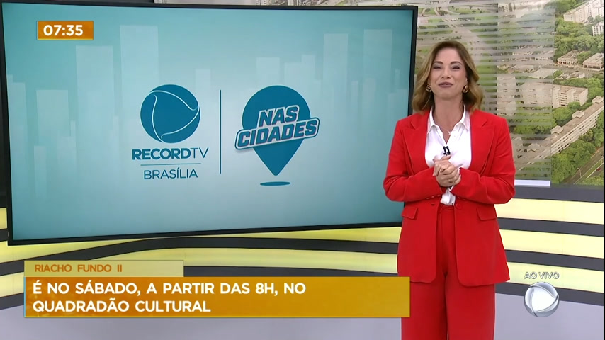 Record TV nas Cidades acontece neste sábado (29) no Riacho Fundo (DF ...