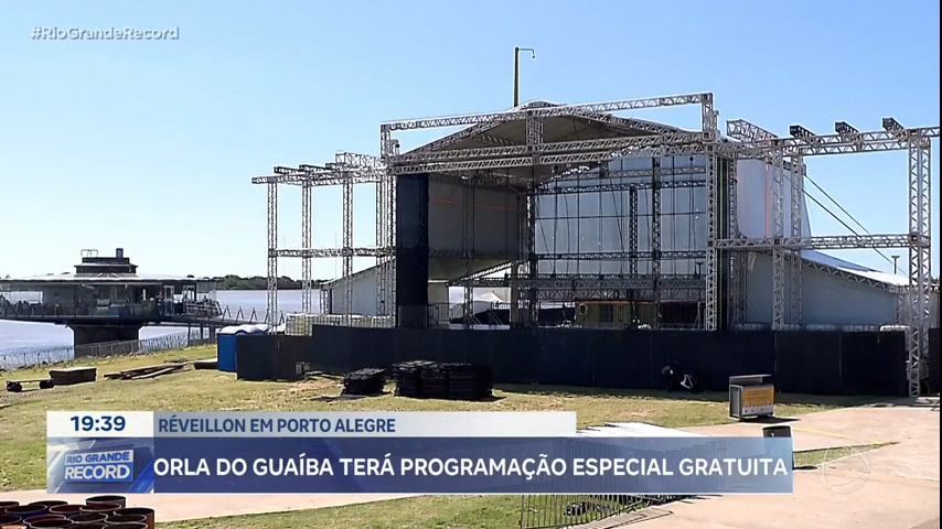 Réveillon em Porto Alegre - Record TV RS - R7 Rio Grande Record