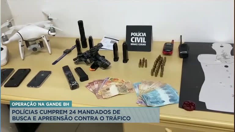 Polícias Civil E Militar Realizam Operação Contra Tráfico Em Bh Minas
