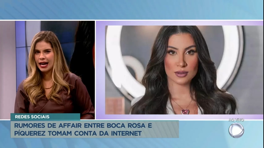 Boca Rosa nega romance com jogador do Palmeiras - Brasília - R7 Balanço ...