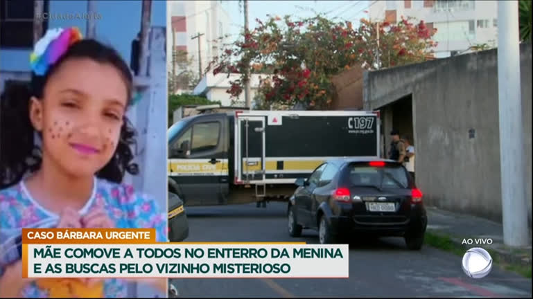 Principal Suspeito De Ter Matado A Menina Bárbara é Encontrado Morto Em