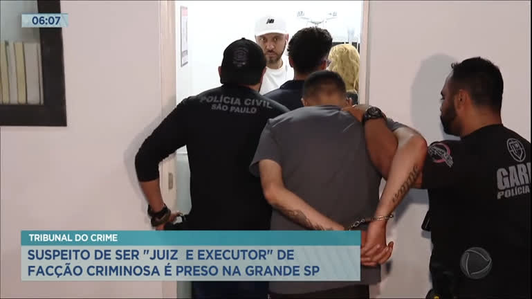 Polícia Prende Homem Acusado De Ser Juiz Do Tribunal Do Crime Em Sp