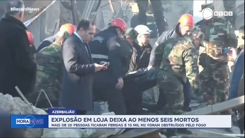 Seis pessoas morrem e mais de 20 ficam feridas após explosão no Azerbaijão - Notícias - R7 ...