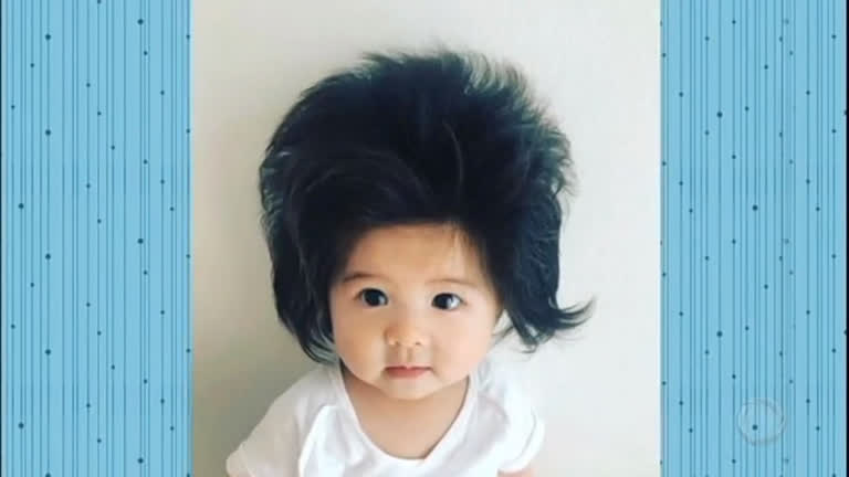 Conheça a bebê mais cabeluda do mundo que encanta os internautas ...
