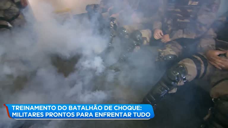 Veja como são os treinamentos do Batalhão de Choque da PM-MG - Minas ...