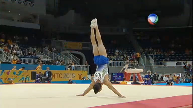 Ginástica artística: confira o desempenho de Caio Souza no solo ...