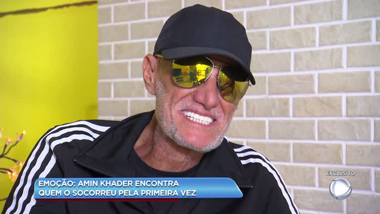 Em entrevista exclusiva, Amin Khader fala sobre acidente - RecordTV ...